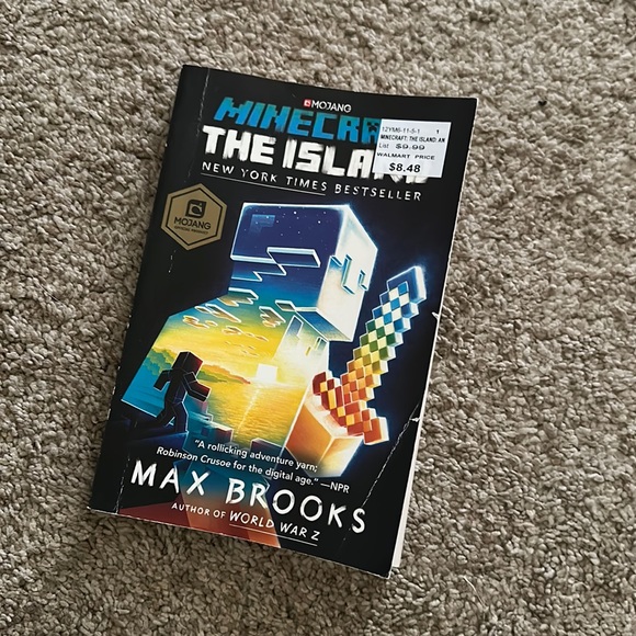 Other | Minecraft The Island Book By Max Brooks | Poshmark